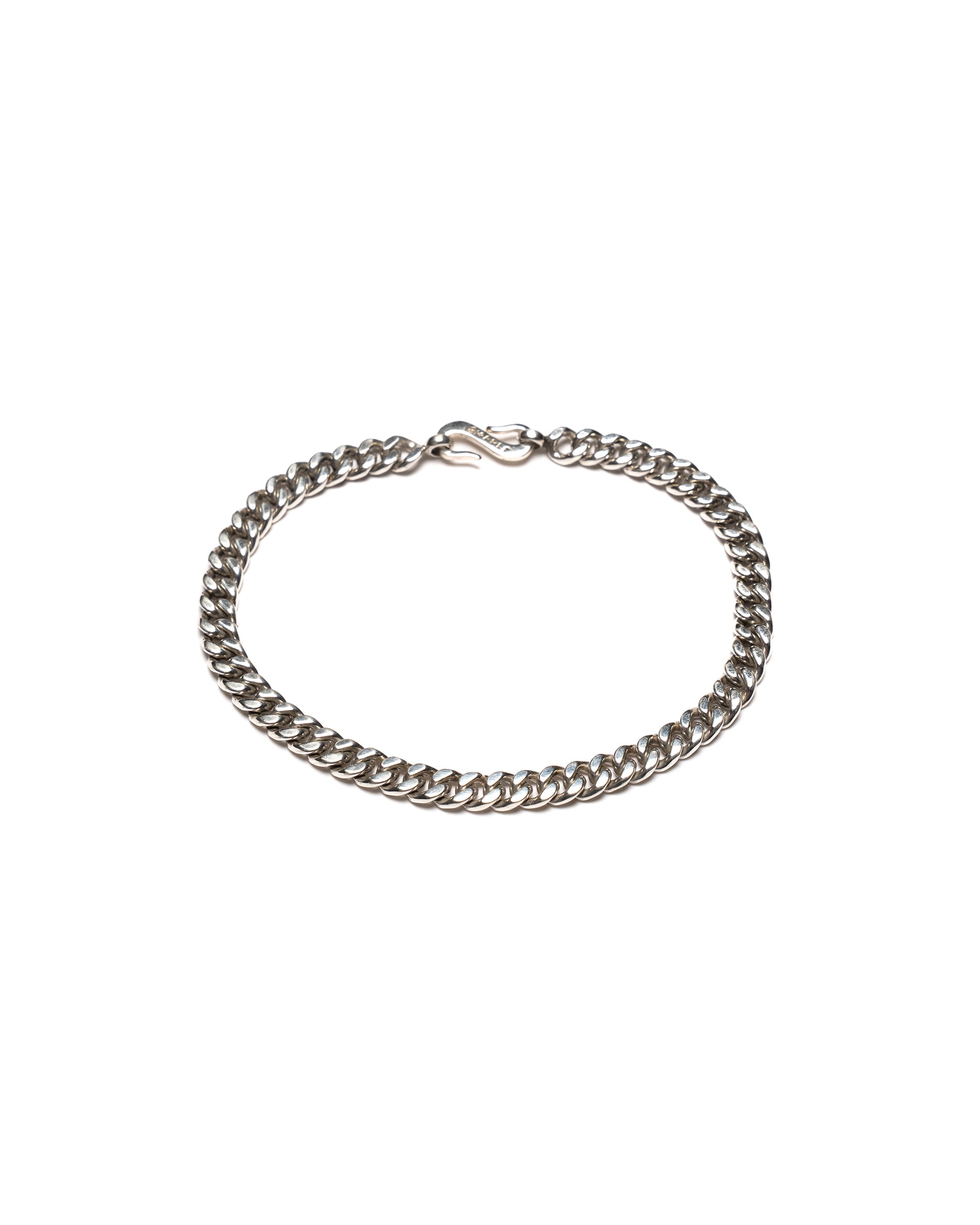 Real silver cuban link bracelet store