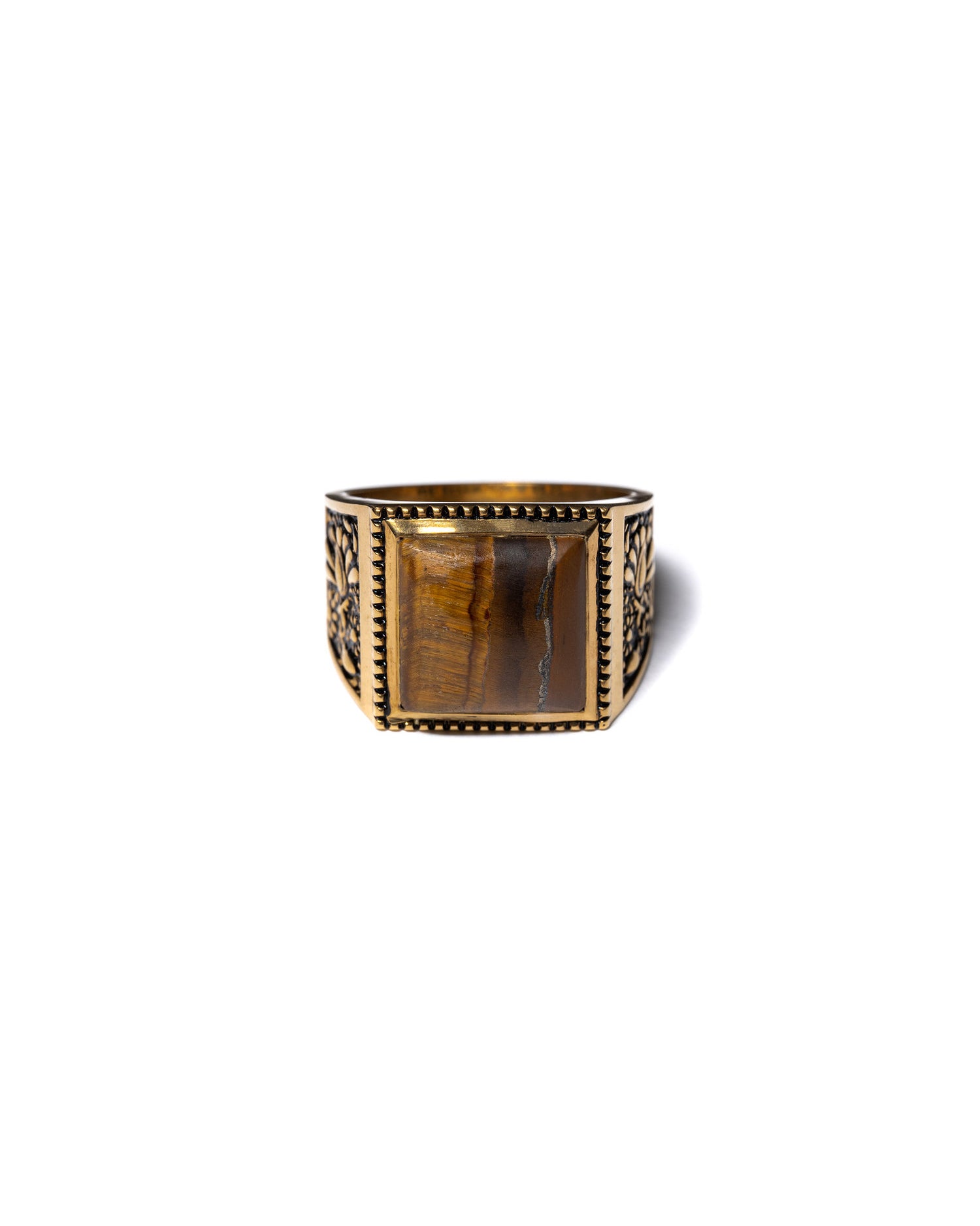 Buick Ring (14K Gold/Tiger Eye) – MAPLE