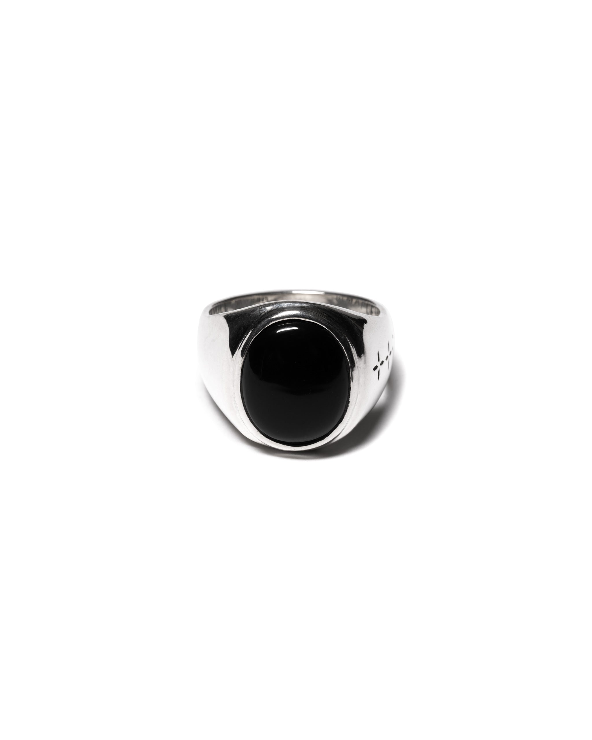 Tommy Signet Ring (Silver/Onyx) – MAPLE