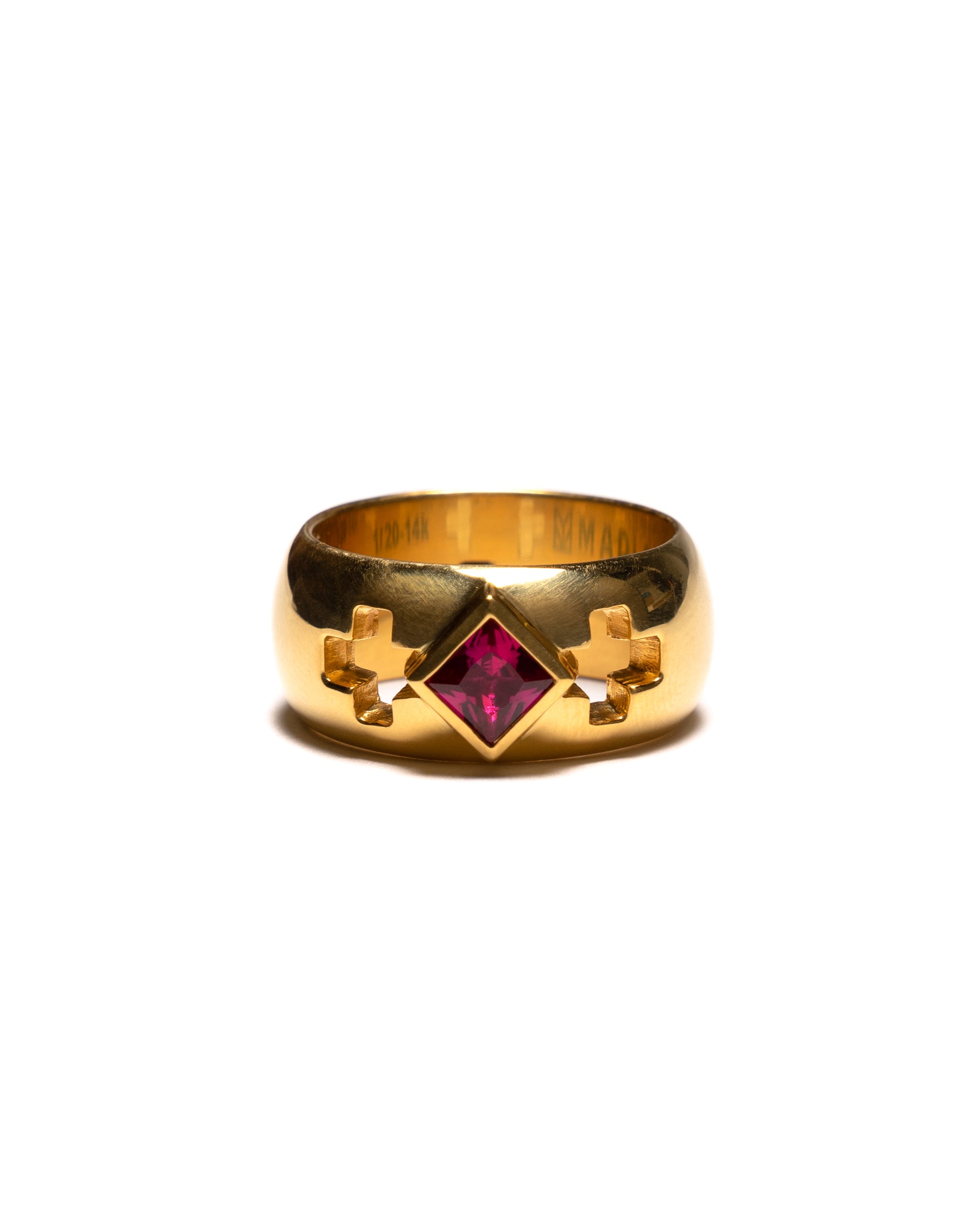 Wednesday Ring (14K Gold/Ruby) – MAPLE