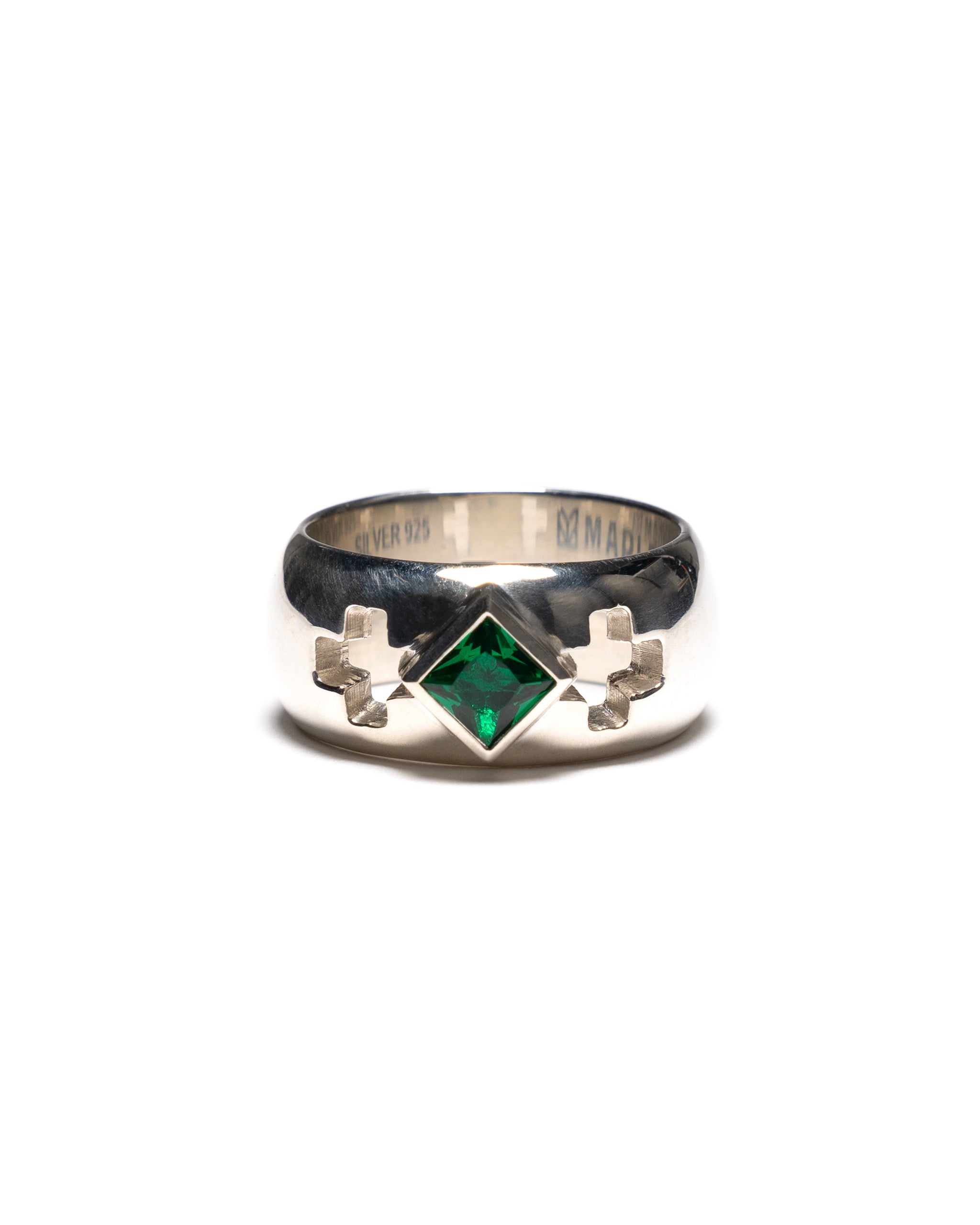 Wednesday Ring (Silver 925/Emerald) – MAPLE